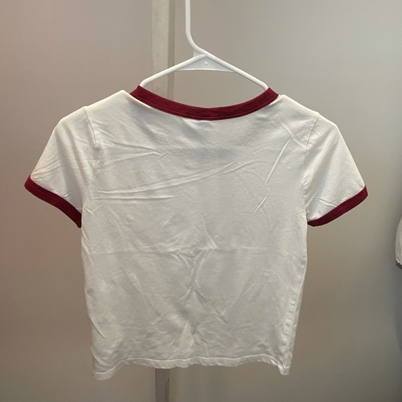 Divided | Tops | Whitered Ringer Tee | Poshmark